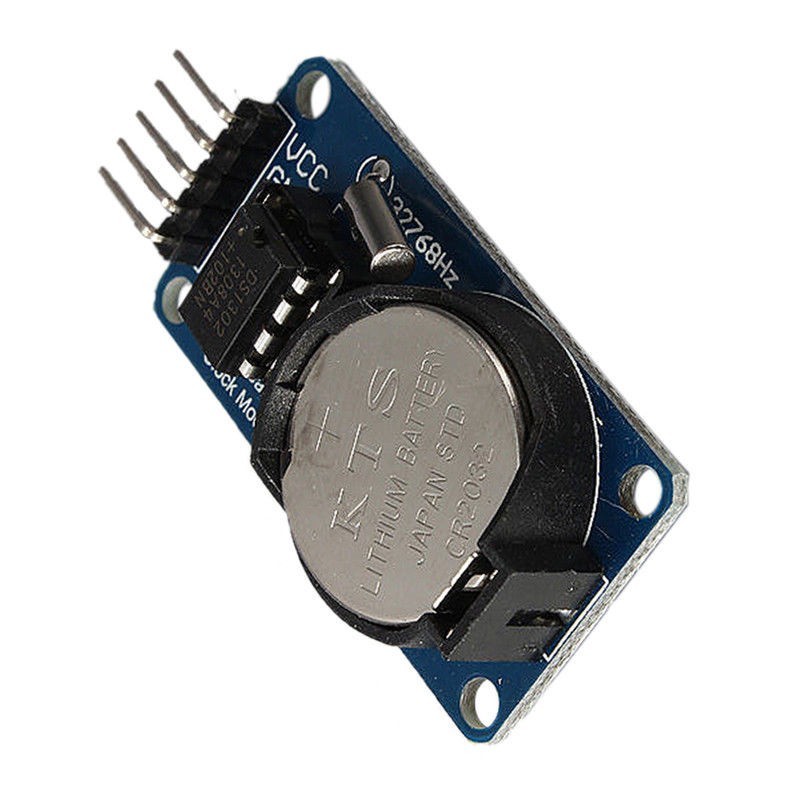 Modulo de reloj tiempo real RTC DS1302 mas batería