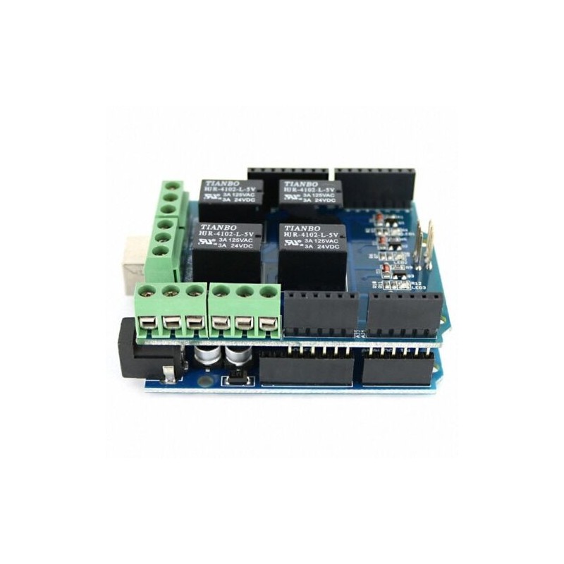 Shield de relé de 4 canales