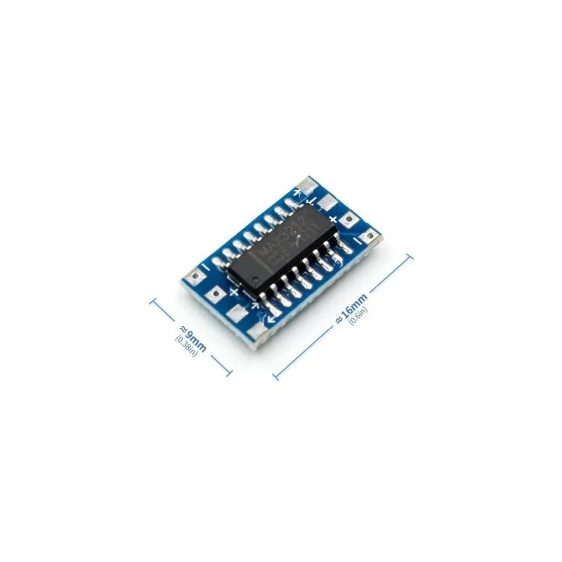Mini convertidor serial RS232 a TTL, Max3232