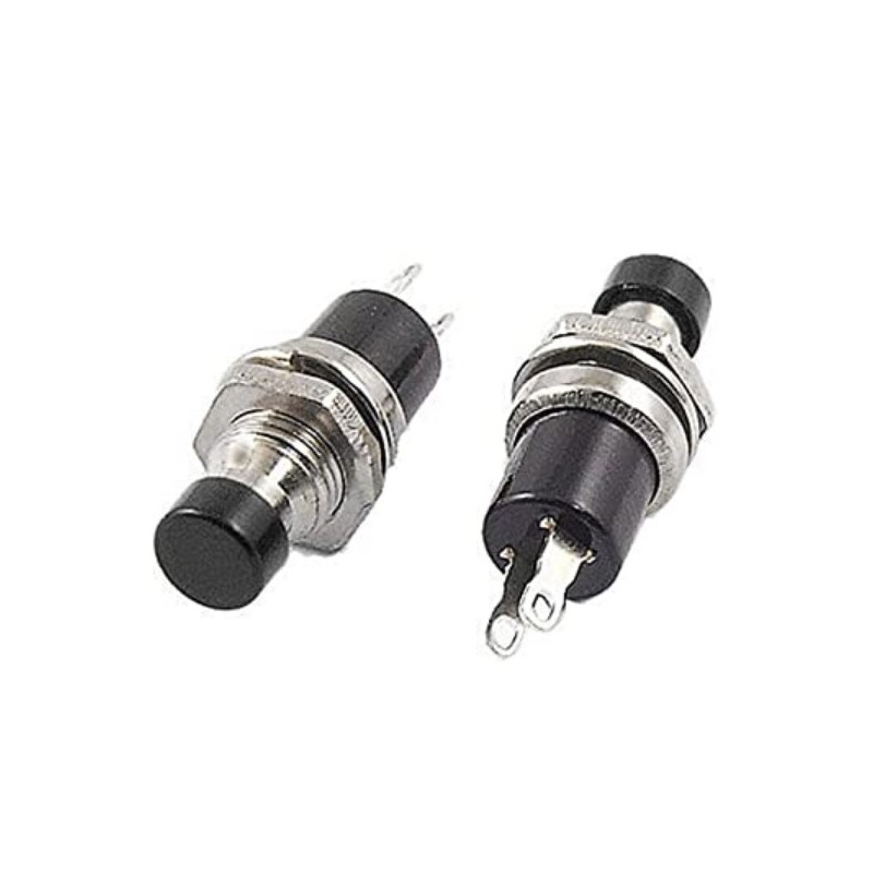 Interruptor push button con bloqueo