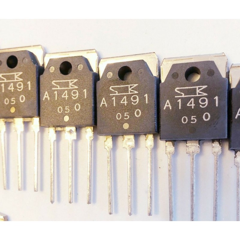 Transistor PNP A1491 200V 10A