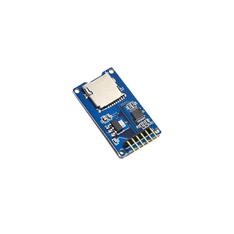 Modulo lector y escritor de tarjetas micro SD compatible con Arduino
