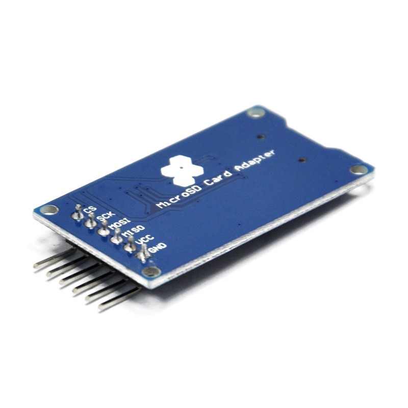 Modulo lector y escritor de tarjetas micro SD compatible con Arduino