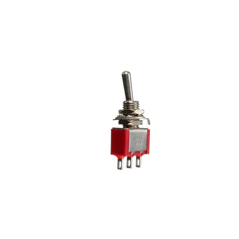 Interruptor de palanca On - Off - On (mini Switch 3 posiciones) 3 pines MTS-102 Tipo Interruptor ...