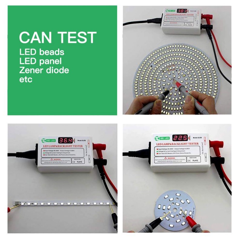 Probador de Retroiluminación LED GJ2B 0-300V (LED Tester)