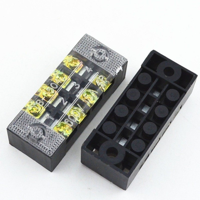 Borneras de 4 - 5 y 12 Canales Tipo 4 Canales