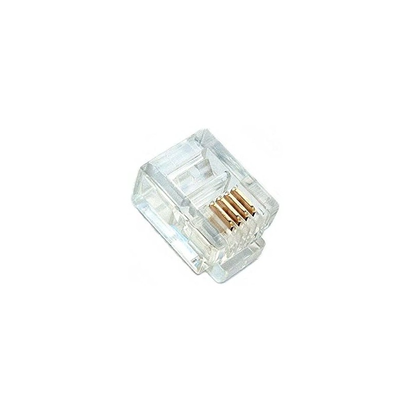 Conector RJ11 CAT3 (10 Unidades)