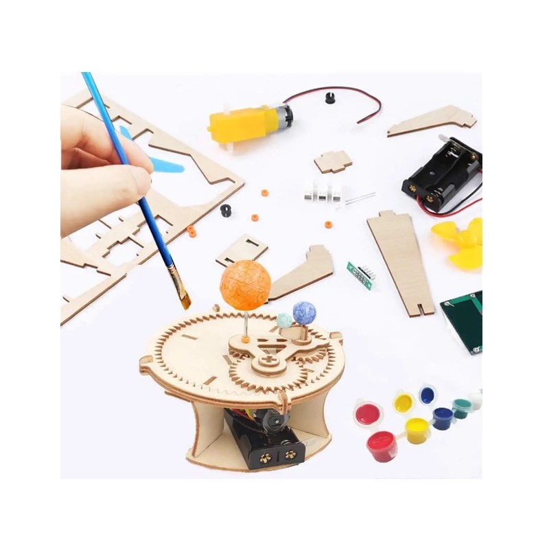 Kit de experimentos de ciencia, bricolaje, con herramienta de pintura ...