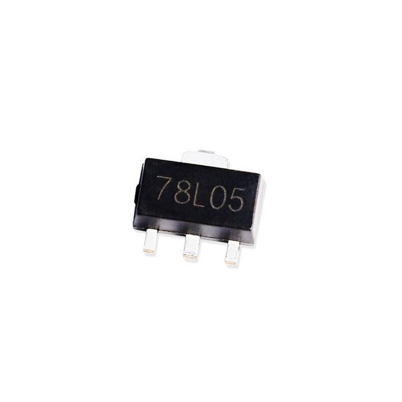 Reguladores de Voltaje SMD 78L05-15 (SOT-89) Valor 78L05 SOT-89
