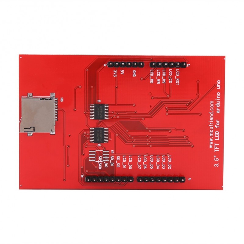 Pantalla táctil TFT LCD 3.5" shield para Arduino