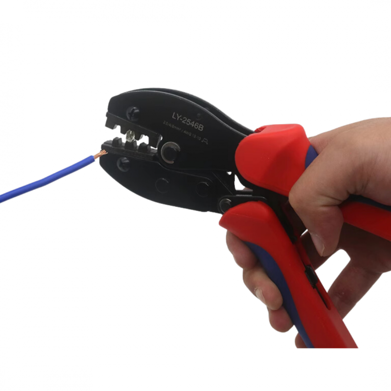 Crimpadora para terminales y conectores LY-2546B