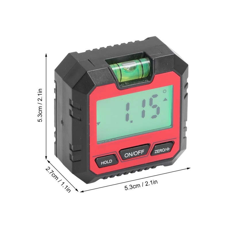 Medidor digital de angulos Tipo Sin Bateria