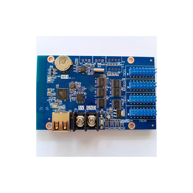 Panel LED P10 RGB SMD3535 16x32 Con Controlador HD-WF4 Wifi Tipo Panel ...