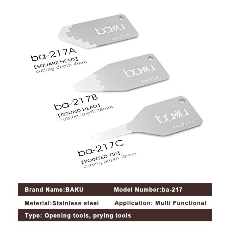 Herramienta de apertura BAKU BA-217 (3U)