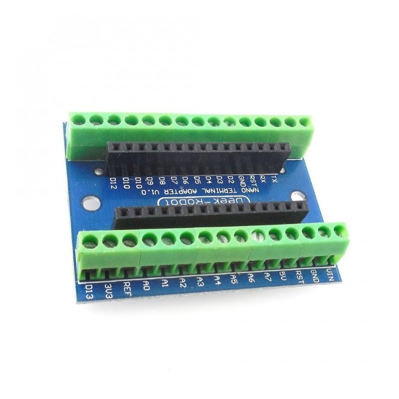 Shield adaptador para arduino nano
