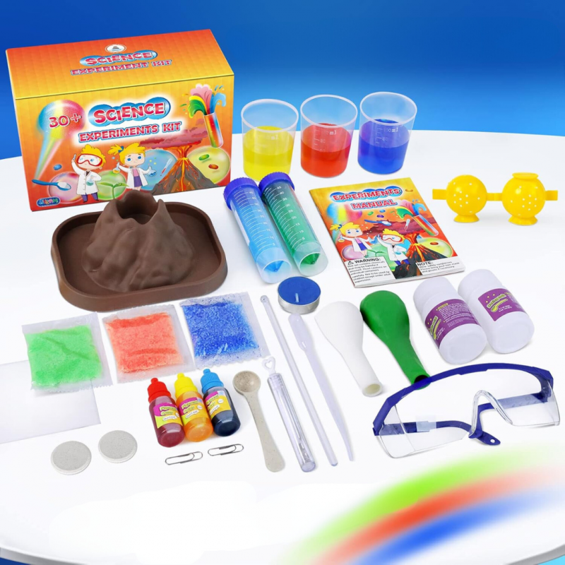 Kit de Ciencia STEM para niños 30 Experimentos Educativos