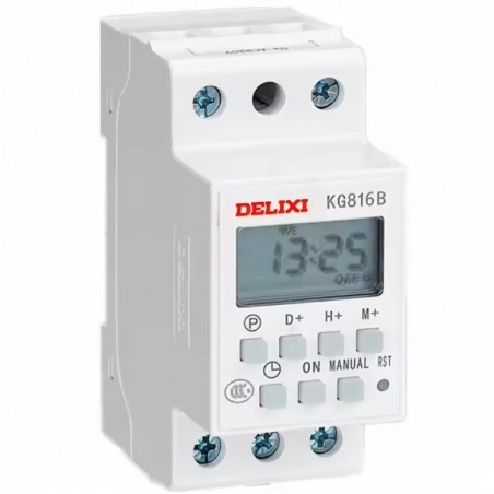 Timer temporizador 220V 10A DELIXI KG816B