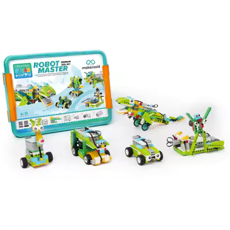 Robot Master Makerzoid 200 en 1 STEAM