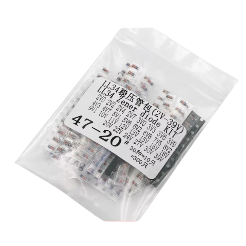 Diodo Zener SMD 1/2W 1206 2-39V 1 valor (5U) Valor 2V
