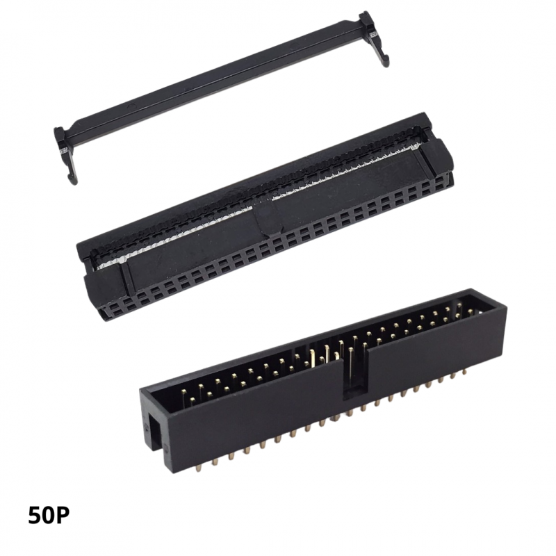 conector IDC para faja de datos 6 - 64 pines hembra - macho Tipo 6 PINES