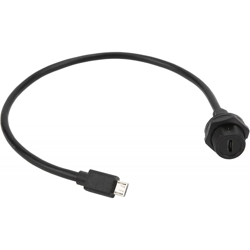 Extesion micro USB Macho Hembra para montaje 30CM