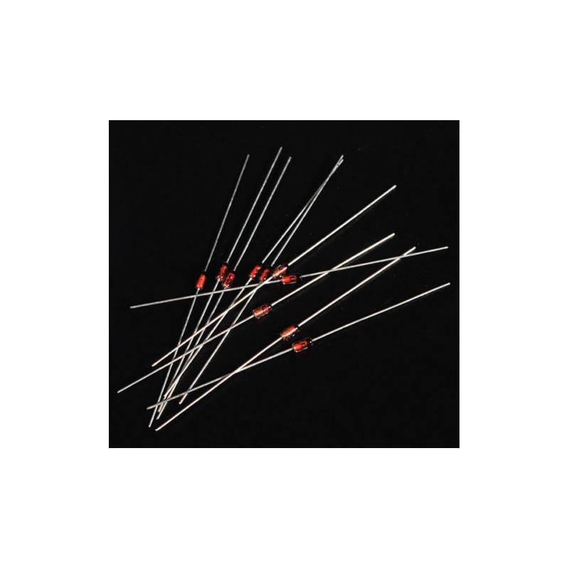 Diodo Zener 1/2W 2-33V 1 valor (5U) Valor 2.7V 1N5223B NTE5002A