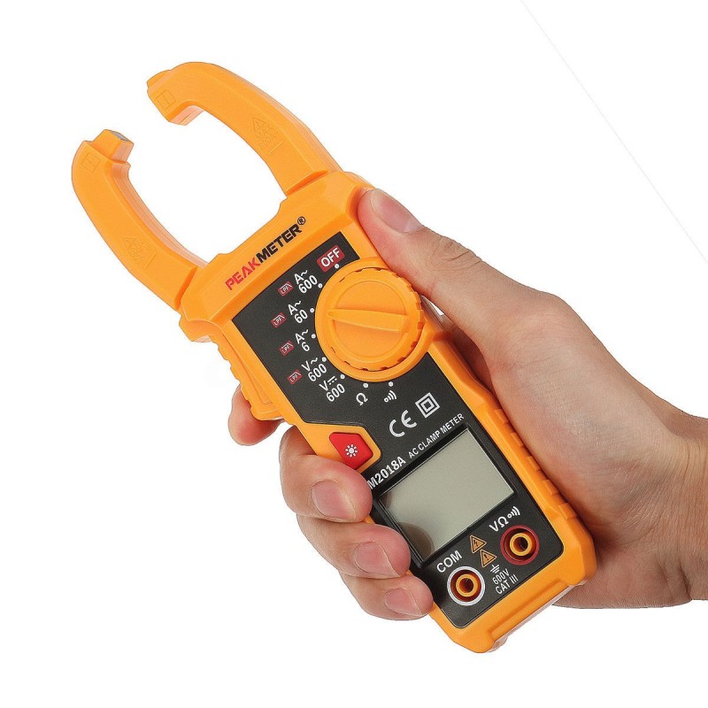 Multimetro con amperimetrica PM2018A Tipo Con Bateria AAA