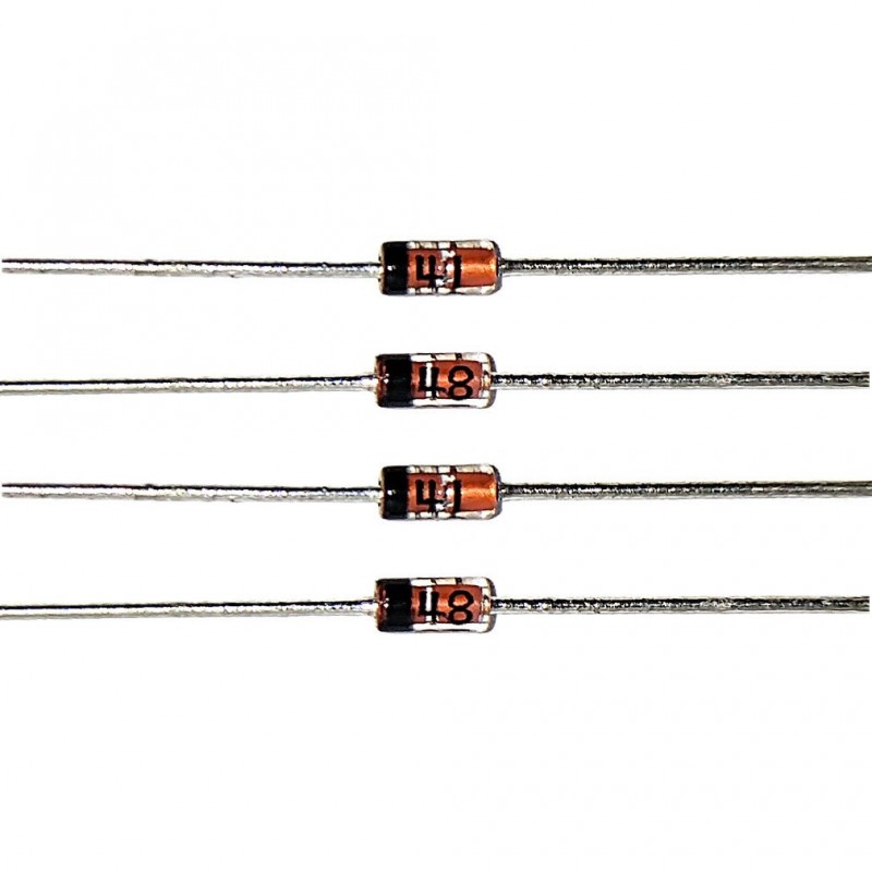 Diodo Zener de alta velocidad 1N4148 (5U)