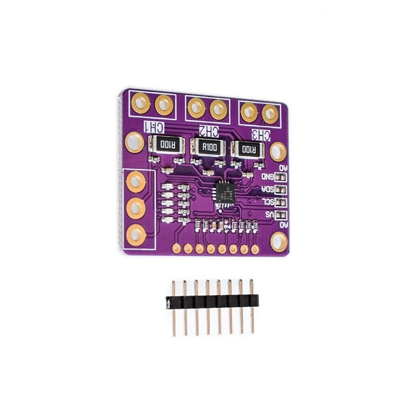 Sensor de voltaje y corriente de tres canales I2C INA3221