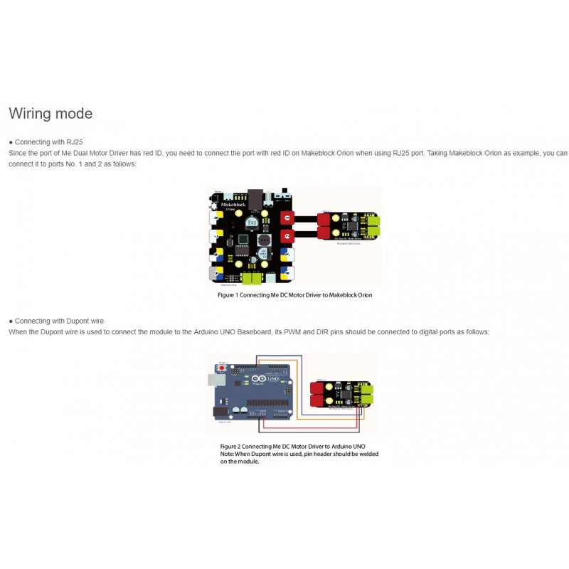 Controlador dual de motor Makeblock